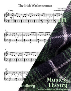 The Irish Washerwoman Piano Sheet Music | MusicAndTheory.com