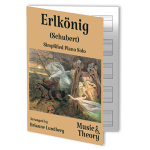 Erlkönig (Schubert) Easy Piano Sheet Music | MusicAndTheory.com